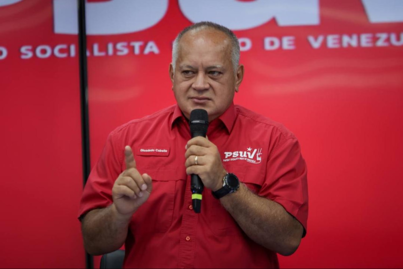Diosdado Cabello afirma que la oposición no tiene comandos de campaña y ...