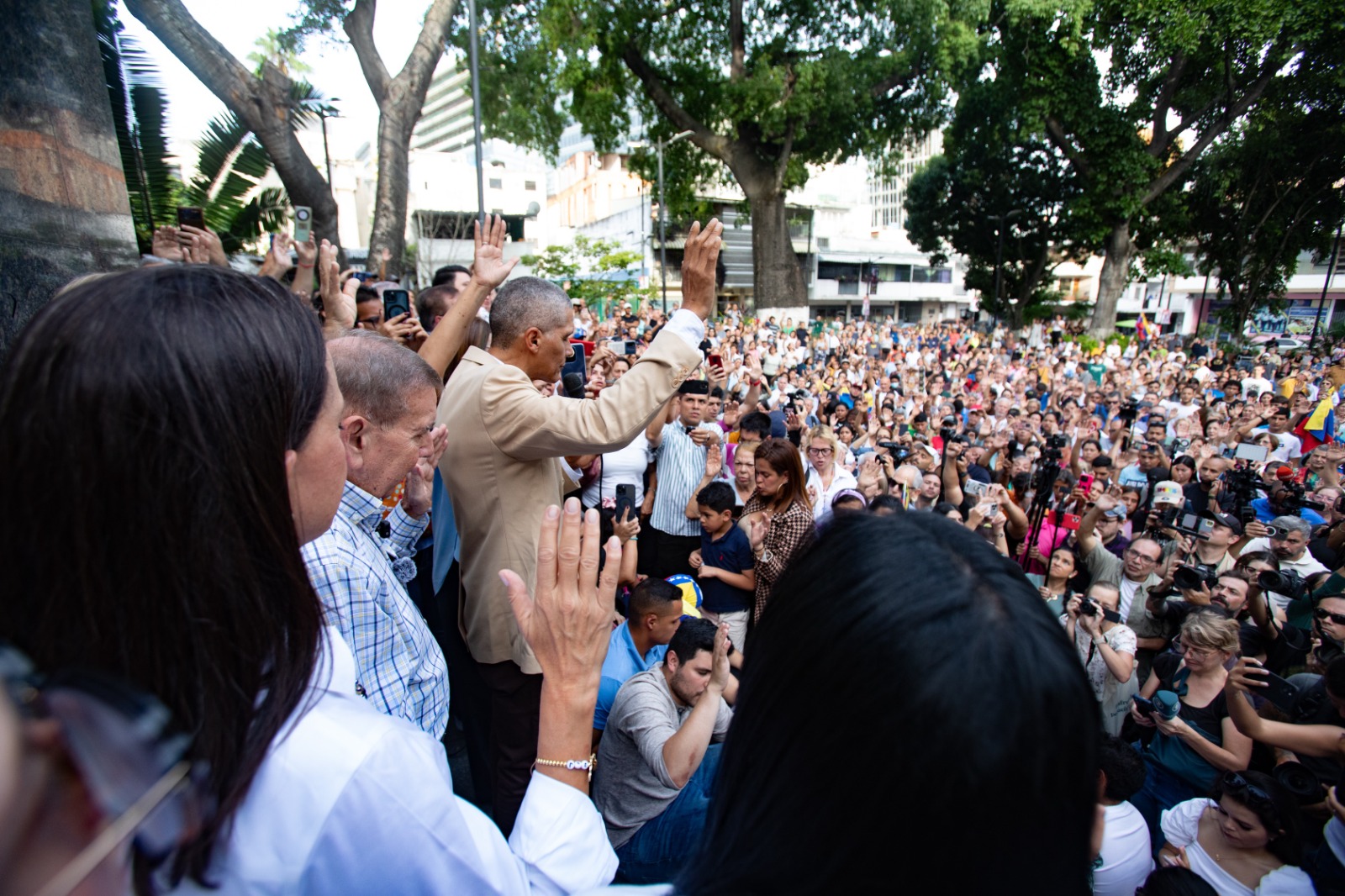 María Corina Machado en la oración por Venezuela: «La fuerza del bien ...